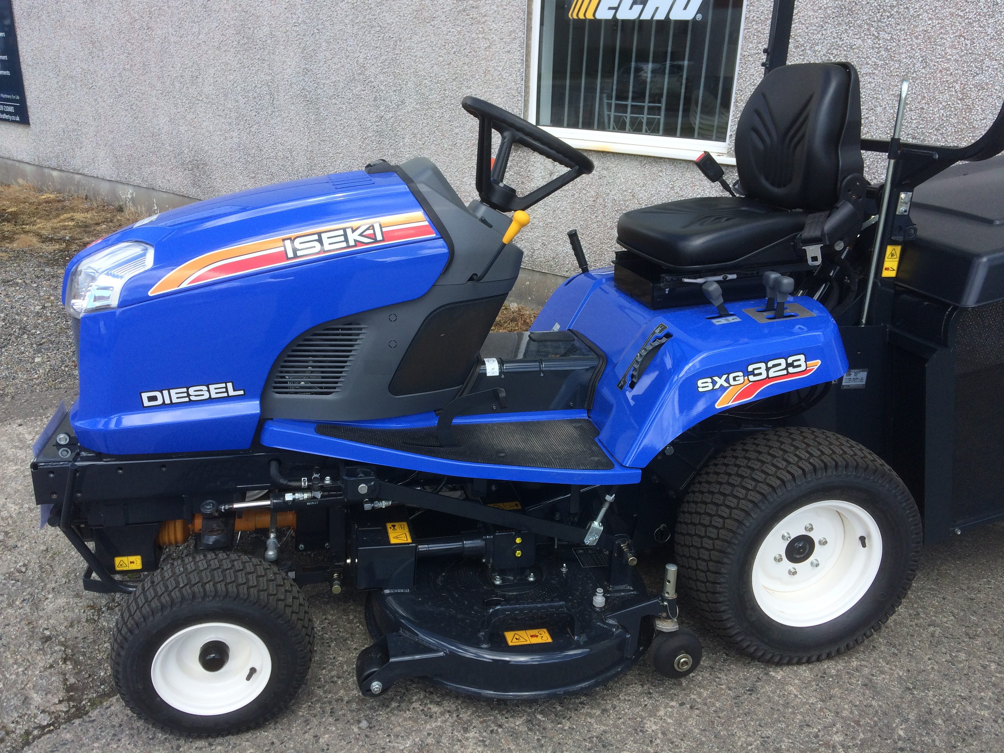 SOLD - Ride-on Mower For Sale - Iseki SXG323 Diesel - £8495 + VAT ... SOLD - Ride-on Mower For Sale - Iseki SXG323 Diesel - £8495 + VAT ...